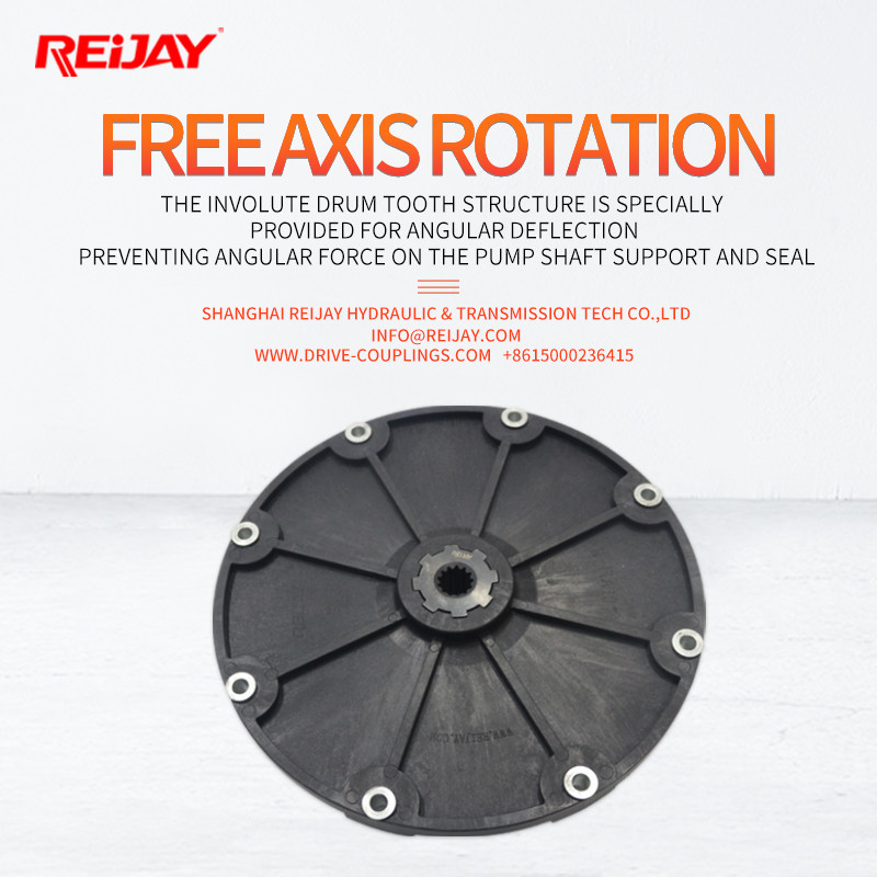 Small Flange Type Disk Coupling For Internal Combustion Engine Flywheel