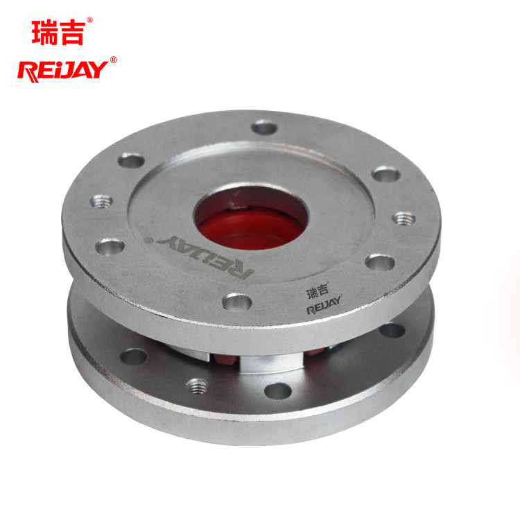 Torsional Jaw Rigid Shaft Coupling In Motor Reducer Engine Rubber ...