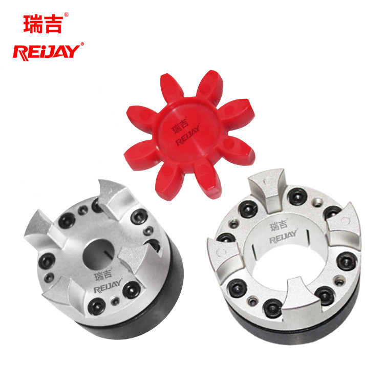 KL 28 / 38 Aluminium Flexible Jaw Coupling Anti Corrosion