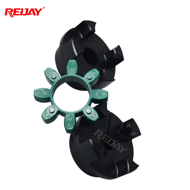 KL 28 / 38 Aluminium Flexible Jaw Coupling Anti Corrosion, mechanical ...